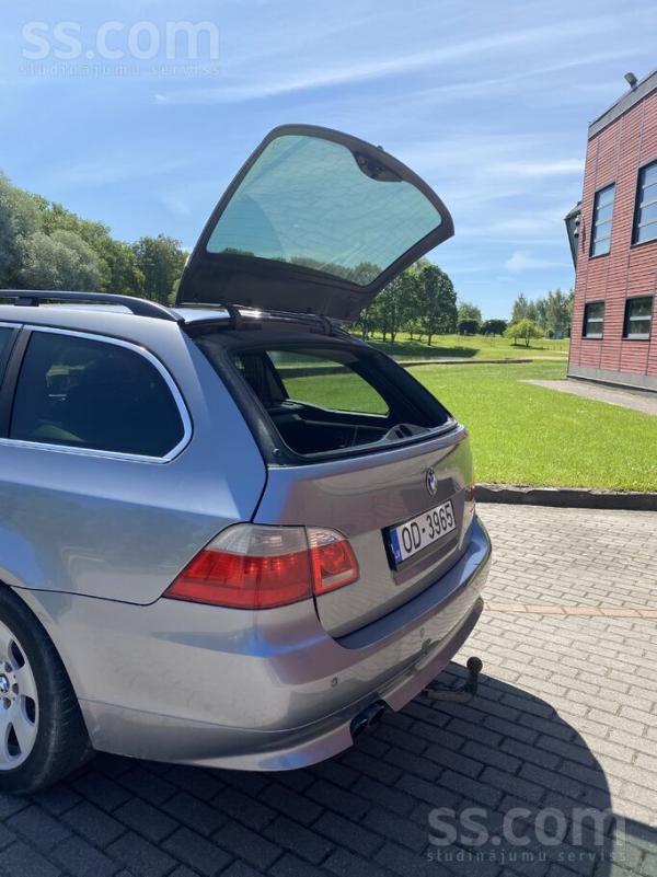 Pelēks BMW 525 2005 Kuldīga, ar dzinēja tilpumu 2.50 L un nobraukumu 398 tūkst. km par 3000 €, foto 5 vietnē AUTOMOTO.COM.LV