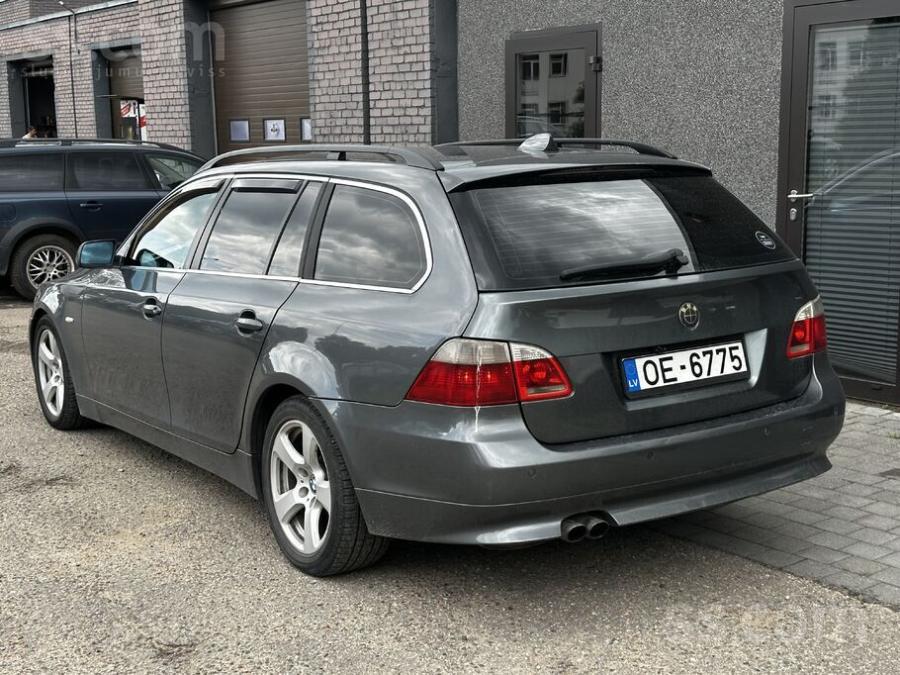Grey BMW 525 2005 in Riga, with an engine capacity of 3.00 L and mileage of 318 thousand km for 3200 €, photo 4 on AUTOMOTO.COM.LV