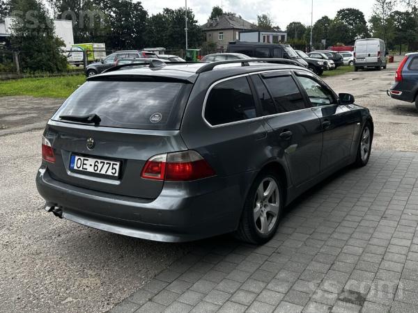 Grey BMW 525 2005 in Riga, with an engine capacity of 3.00 L and mileage of 318 thousand km for 3200 €, photo 5 on AUTOMOTO.COM.LV