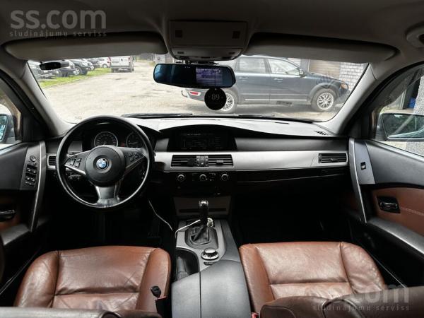 Grey BMW 525 2005 in Riga, with an engine capacity of 3.00 L and mileage of 318 thousand km for 3200 €, photo 8 on AUTOMOTO.COM.LV