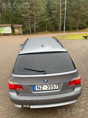 Grey BMW 525 2005 in Dobele, with an engine capacity of 2.50 L and mileage of 415 thousand km for 3500 €, photo 5 on AUTOMOTO.COM.LV