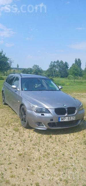 Pelēks BMW 525 2005 Rēzekne, ar dzinēja tilpumu 2.50 L un nobraukumu 355 tūkst. km par 2550 €, foto 2 vietnē AUTOMOTO.COM.LV