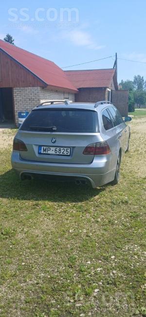 Pelēks BMW 525 2005 Rēzekne, ar dzinēja tilpumu 2.50 L un nobraukumu 355 tūkst. km par 2550 €, foto 3 vietnē AUTOMOTO.COM.LV