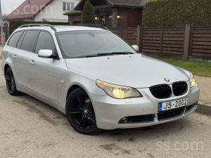 Grey BMW 525 2005 in Jelgava, with an engine capacity of 2.50 L and mileage of 346 thousand km for 3800 €, photo 2 on AUTOMOTO.COM.LV