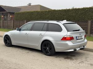 Grey BMW 525 2005 in Jelgava, with an engine capacity of 2.50 L and mileage of 346 thousand km for 3800 €, photo 4 on AUTOMOTO.COM.LV