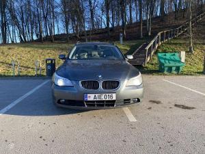 Pelēks BMW 525 2005 Kauņa, ar dzinēja tilpumu 2.50 L un nobraukumu 381 tūkst. km par 1499 €, foto 3 vietnē AUTOMOTO.COM.LV