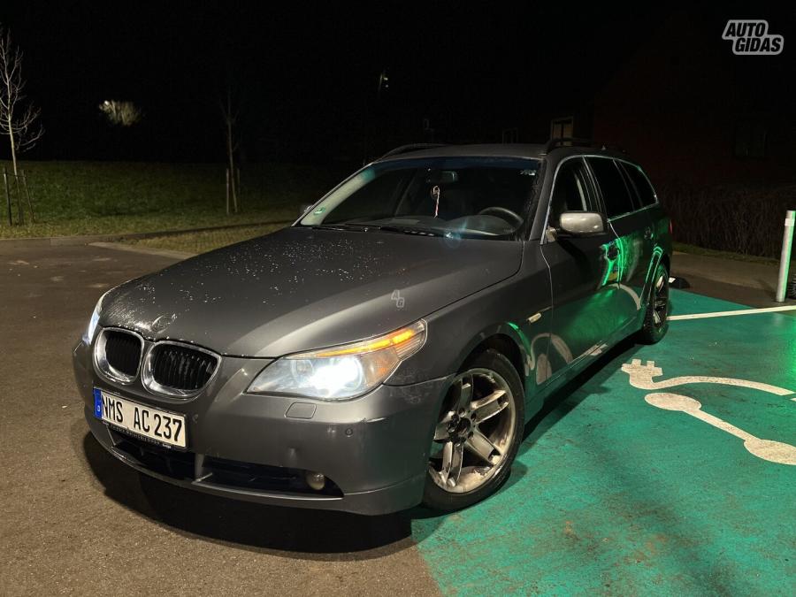 Grey BMW 525 2005 in Kaunas, with an engine capacity of 2.50 L and mileage of 310 thousand km for 1800 €, photo 2 on AUTOMOTO.COM.LV