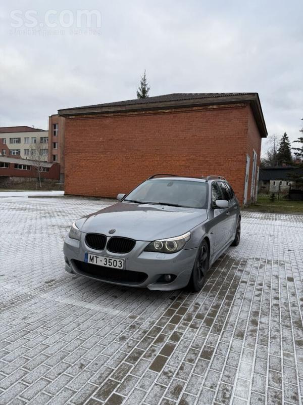 Pelēks BMW 525 2005 Limbaži, ar dzinēja tilpumu 2.50 L un nobraukumu 475 tūkst. km par 2750 €, foto 1 vietnē AUTOMOTO.COM.LV
