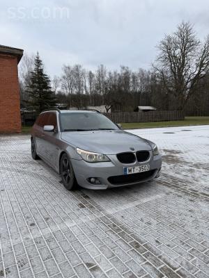 Pelēks BMW 525 2005 Limbaži, ar dzinēja tilpumu 2.50 L un nobraukumu 475 tūkst. km par 2750 €, foto 2 vietnē AUTOMOTO.COM.LV