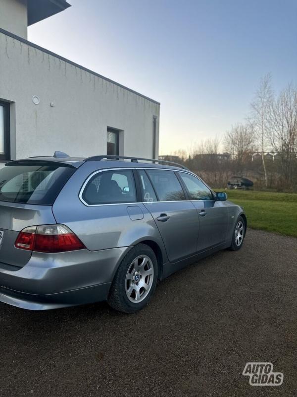Pelēks BMW 525 2005 Trakai, ar dzinēja tilpumu 3.00 L un nobraukumu 477 tūkst. km par 2300 €, foto 3 vietnē AUTOMOTO.COM.LV