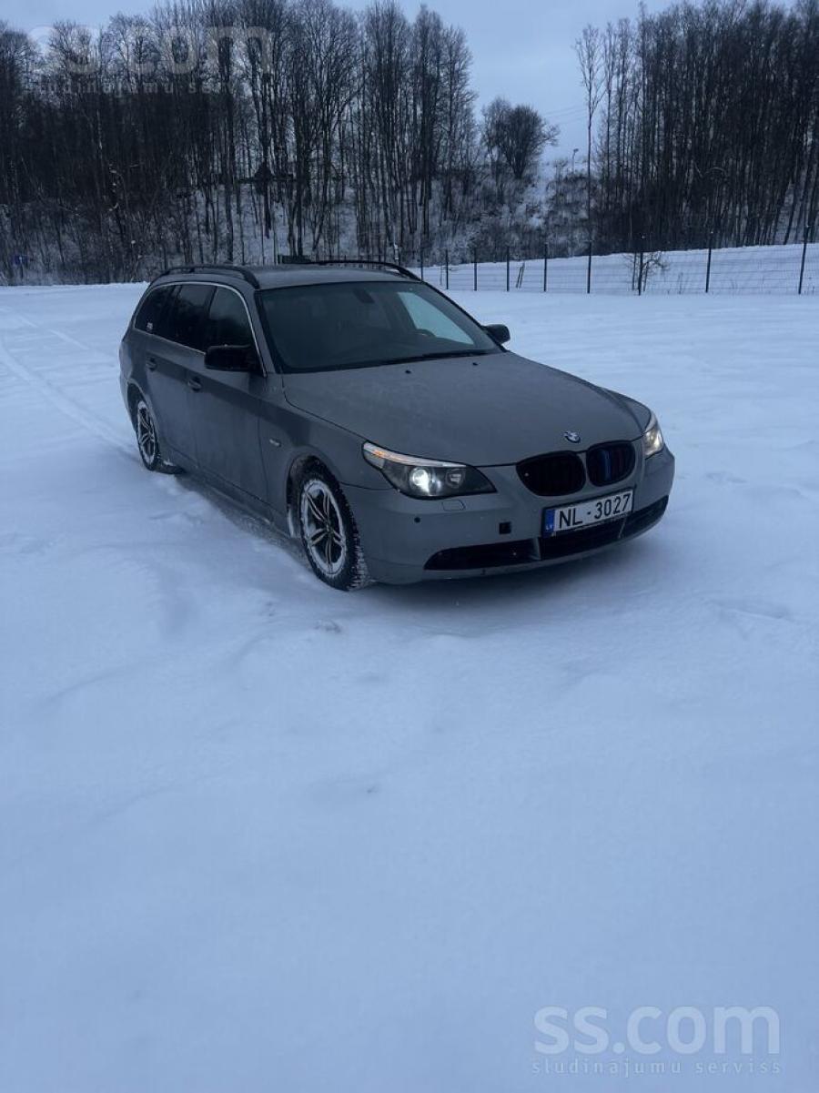 Pelēks BMW 525 2005 Rēzekne, ar dzinēja tilpumu 2.50 L un nobraukumu 0 tūkst. km par 2150 €, foto 1 vietnē AUTOMOTO.COM.LV