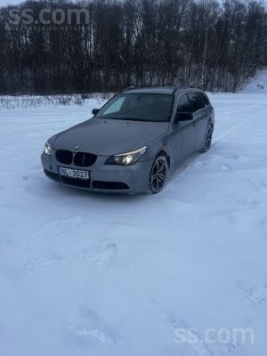 Pelēks BMW 525 2005 Rēzekne, ar dzinēja tilpumu 2.50 L un nobraukumu 0 tūkst. km par 2150 €, foto 3 vietnē AUTOMOTO.COM.LV