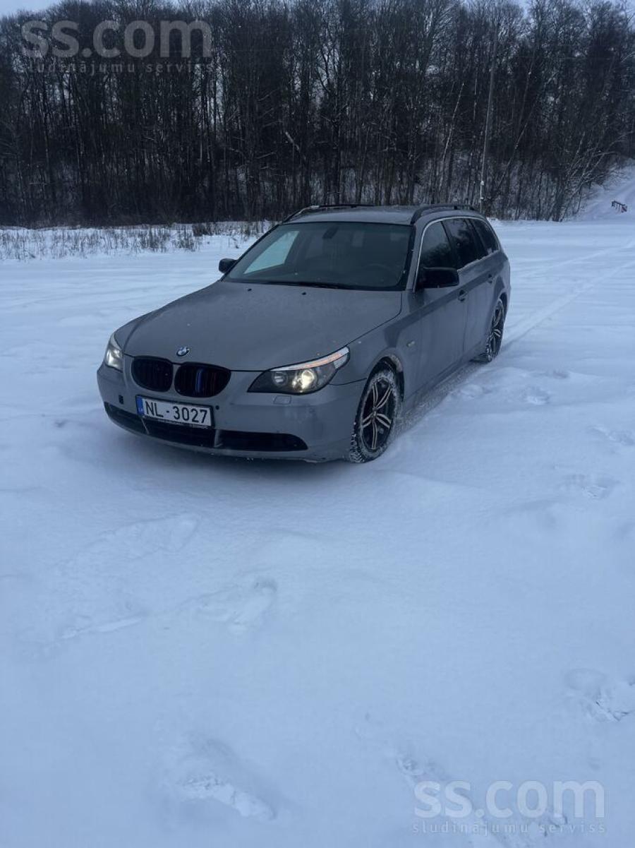 Pelēks BMW 525 2005 Rēzekne, ar dzinēja tilpumu 2.50 L un nobraukumu 0 tūkst. km par 2150 €, foto 3 vietnē AUTOMOTO.COM.LV