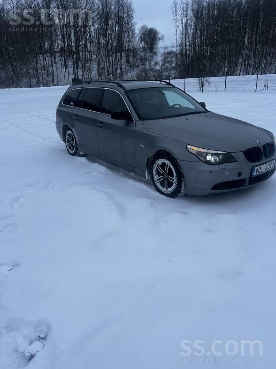 Pelēks BMW 525 2005 Rēzekne, ar dzinēja tilpumu 2.50 L un nobraukumu 0 tūkst. km par 2150 €, foto 4 vietnē AUTOMOTO.COM.LV