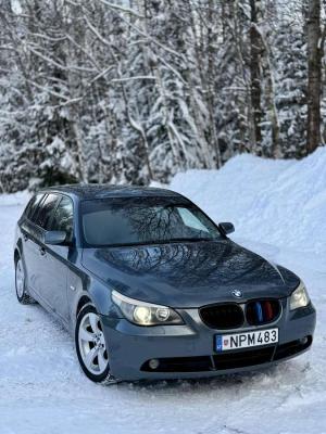 Pelēks BMW 525 2005 Viļņa, ar dzinēja tilpumu 2.50 L un nobraukumu 370 tūkst. km par 2000 €, foto 3 vietnē AUTOMOTO.COM.LV
