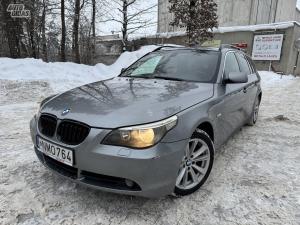 Grey BMW 525 2005 in Vilnius, with an engine capacity of 2.50 L and mileage of 443 thousand km for 2350 €, photo  on AUTOMOTO.COM.LV