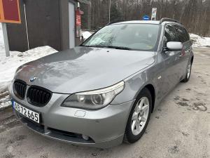 Pelēks BMW 525 2005 Viļņa, ar dzinēja tilpumu 2.50 L un nobraukumu 424 tūkst. km par 1800 €, foto  vietnē AUTOMOTO.COM.LV