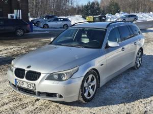 Grey BMW 525 2005 in Siauliai, with an engine capacity of 2.50 L and mileage of 400 thousand km for 2850 €, photo  on AUTOMOTO.COM.LV