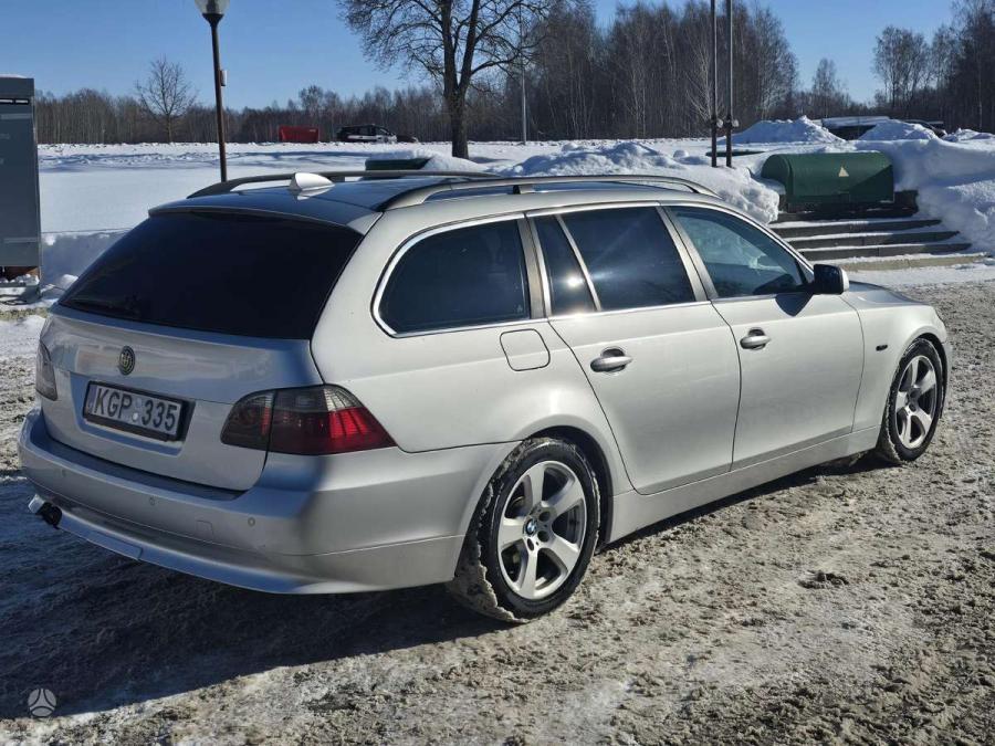 Pelēks BMW 525 2005 Šauļi, ar dzinēja tilpumu 2.50 L un nobraukumu 400 tūkst. km par 2850 €, foto 6 vietnē AUTOMOTO.COM.LV