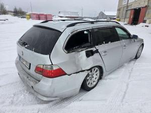 Pelēks BMW 525 2005 Šauļi, ar dzinēja tilpumu 2.50 L un nobraukumu 300 tūkst. km par 1100 €, foto 6 vietnē AUTOMOTO.COM.LV