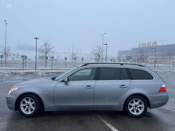 Pelēks BMW 525 2005 Viļņa, ar dzinēja tilpumu 2.50 L un nobraukumu 242 tūkst. km par 2699 €, foto 2 vietnē AUTOMOTO.COM.LV