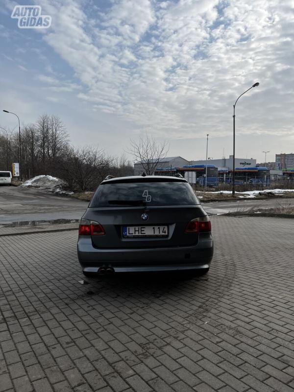 Pelēks BMW 525 2005 Klaipėda, ar dzinēja tilpumu 2.50 L un nobraukumu 395 tūkst. km par 2350 €, foto 3 vietnē AUTOMOTO.COM.LV