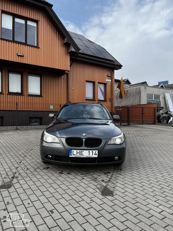 Pelēks BMW 525 2005 Klaipėda, ar dzinēja tilpumu 2.50 L un nobraukumu 395 tūkst. km par 2350 €, foto 6 vietnē AUTOMOTO.COM.LV