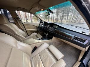 Grey BMW 525 2005 in Vilnius, with an engine capacity of 2.50 L and mileage of 245 thousand km for 2400 €, photo 8 on AUTOMOTO.COM.LV