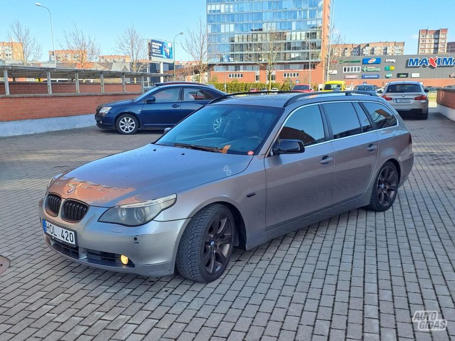 Pelēks BMW 525 2005 Klaipėda, ar dzinēja tilpumu 2.50 L un nobraukumu 333 tūkst. km par 2000 €, foto 2 vietnē AUTOMOTO.COM.LV