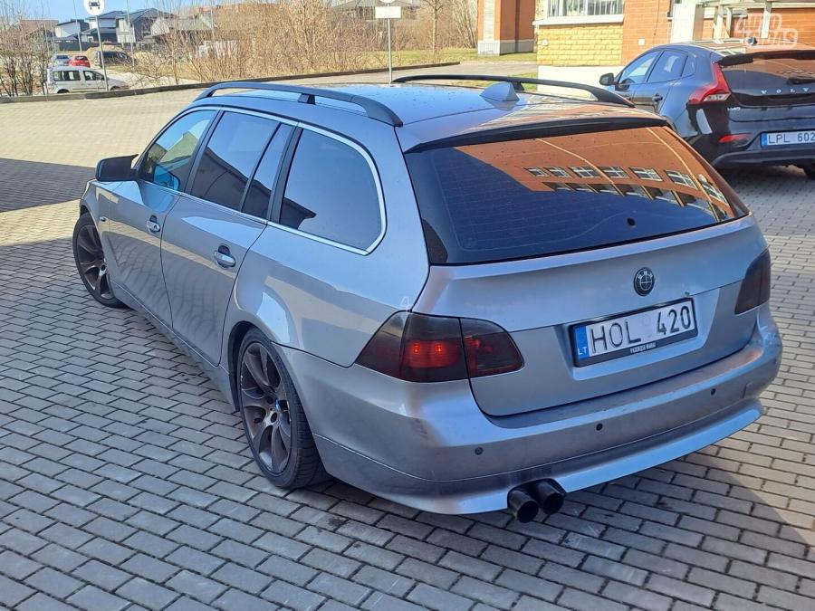 Pelēks BMW 525 2005 Klaipėda, ar dzinēja tilpumu 2.50 L un nobraukumu 333 tūkst. km par 2000 €, foto 3 vietnē AUTOMOTO.COM.LV