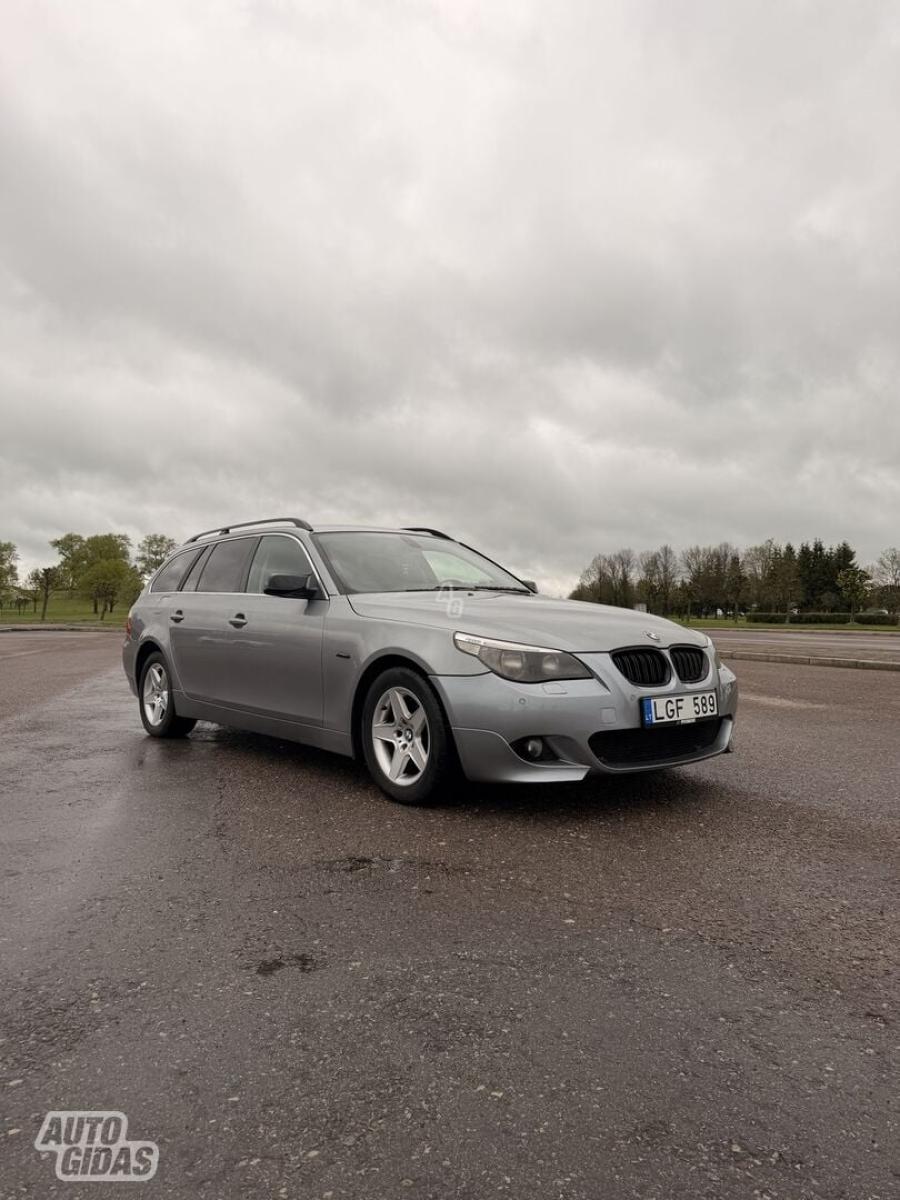 Pelēks BMW 525 2005 Kauņa, ar dzinēja tilpumu 3.00 L un nobraukumu 440 tūkst. km par 2700 €, foto 4 vietnē AUTOMOTO.COM.LV