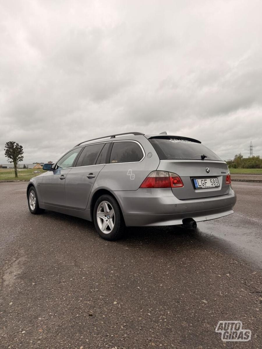 Pelēks BMW 525 2005 Kauņa, ar dzinēja tilpumu 3.00 L un nobraukumu 440 tūkst. km par 2700 €, foto 7 vietnē AUTOMOTO.COM.LV