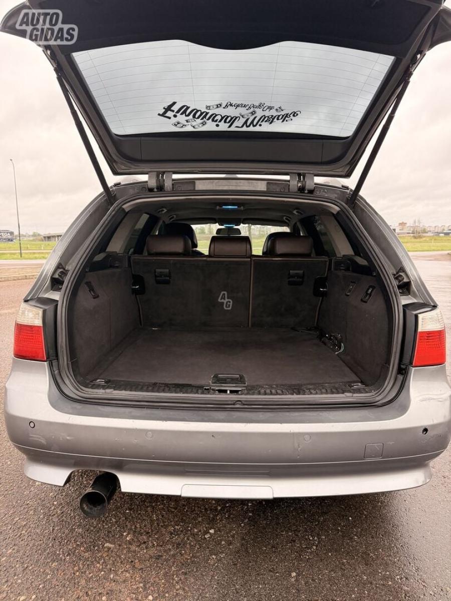 Pelēks BMW 525 2005 Kauņa, ar dzinēja tilpumu 3.00 L un nobraukumu 440 tūkst. km par 2700 €, foto 11 vietnē AUTOMOTO.COM.LV