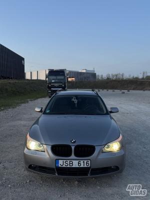 Pelēks BMW 525 2005 Viļņa, ar dzinēja tilpumu 2.50 L un nobraukumu 341 tūkst. km par 3250 €, foto 3 vietnē AUTOMOTO.COM.LV