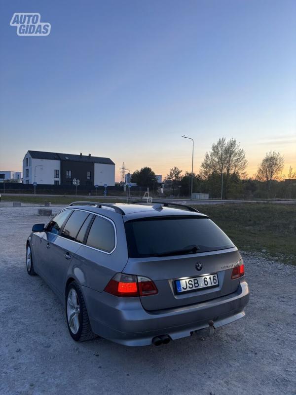 Grey BMW 525 2005 in Vilnius, with an engine capacity of 2.50 L and mileage of 341 thousand km for 3250 €, photo 3 on AUTOMOTO.COM.LV