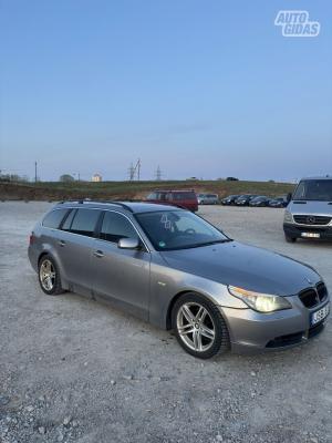 Pelēks BMW 525 2005 Viļņa, ar dzinēja tilpumu 2.50 L un nobraukumu 341 tūkst. km par 3250 €, foto 5 vietnē AUTOMOTO.COM.LV