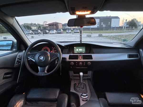 Grey BMW 525 2005 in Vilnius, with an engine capacity of 2.50 L and mileage of 341 thousand km for 3250 €, photo 6 on AUTOMOTO.COM.LV
