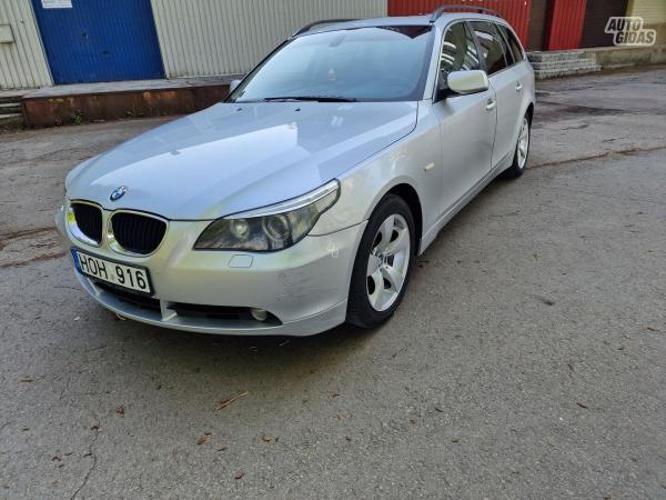 Grey BMW 525 2005 in Panevezys, with an engine capacity of 2.50 L and mileage of 296 thousand km for 3000 €, photo 1 on AUTOMOTO.COM.LV