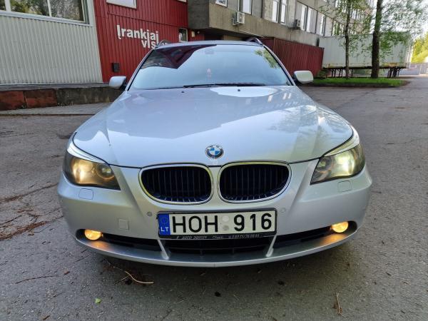 Grey BMW 525 2005 in Panevezys, with an engine capacity of 2.50 L and mileage of 296 thousand km for 3000 €, photo 9 on AUTOMOTO.COM.LV