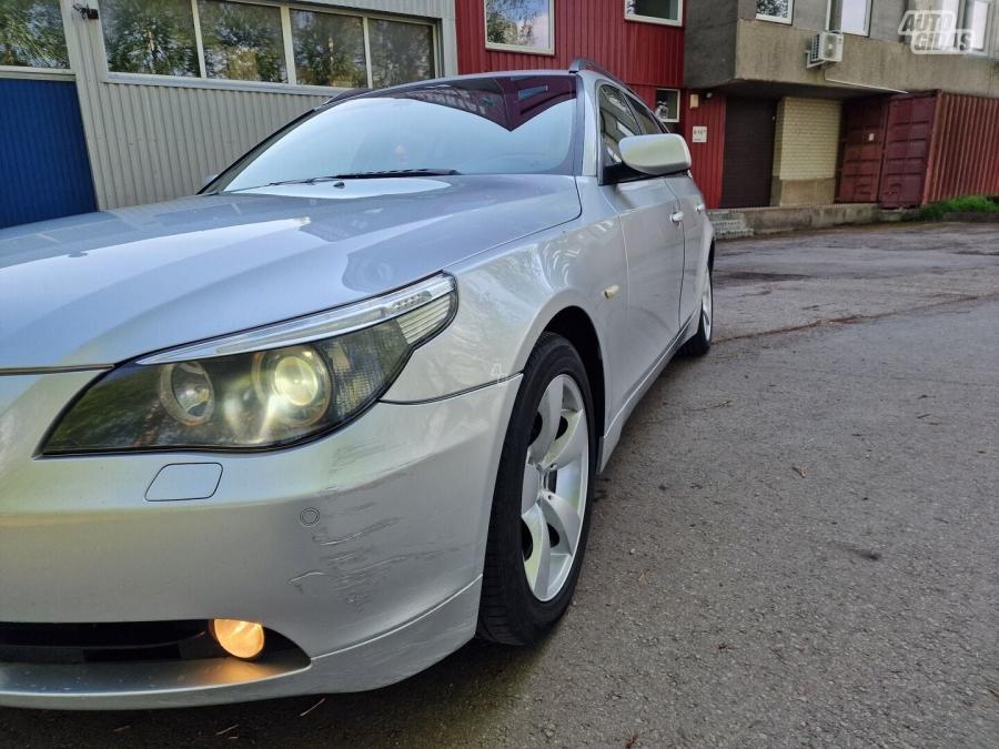 Grey BMW 525 2005 in Panevezys, with an engine capacity of 2.50 L and mileage of 296 thousand km for 3000 €, photo 12 on AUTOMOTO.COM.LV