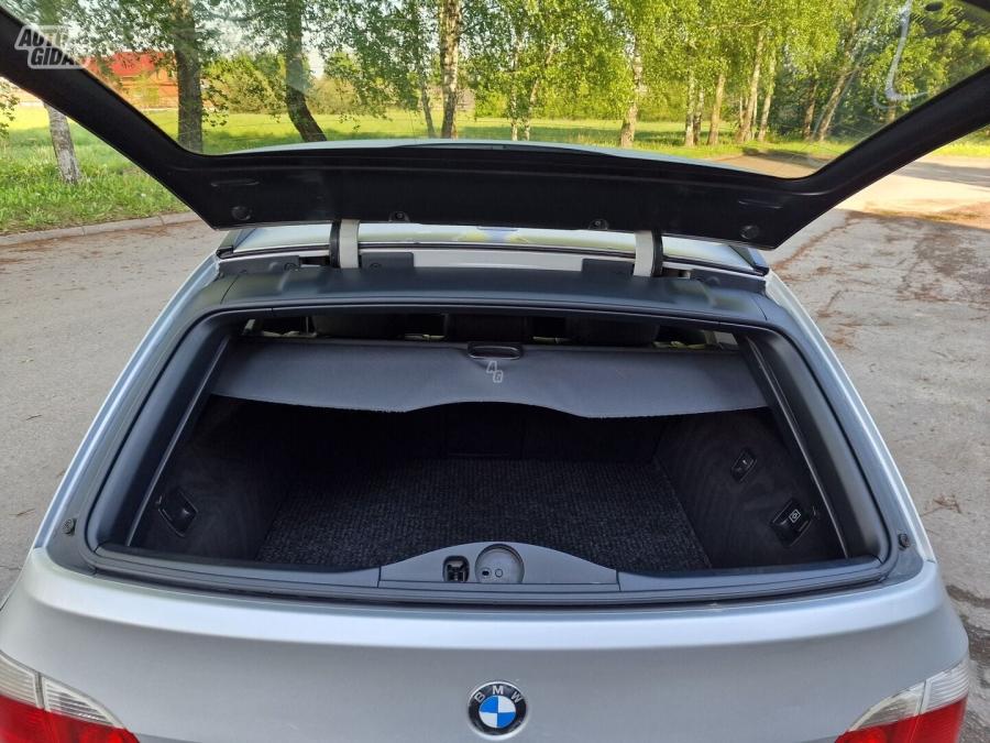 Grey BMW 525 2005 in Panevezys, with an engine capacity of 2.50 L and mileage of 296 thousand km for 3000 €, photo 23 on AUTOMOTO.COM.LV