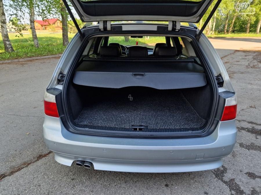 Grey BMW 525 2005 in Panevezys, with an engine capacity of 2.50 L and mileage of 296 thousand km for 3000 €, photo 24 on AUTOMOTO.COM.LV