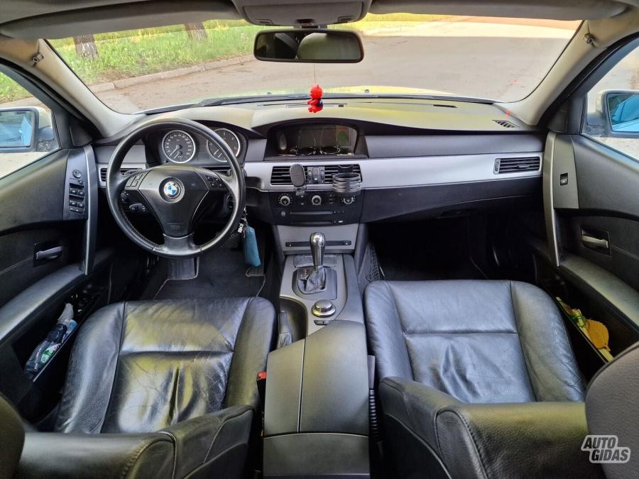 Grey BMW 525 2005 in Panevezys, with an engine capacity of 2.50 L and mileage of 296 thousand km for 3000 €, photo 27 on AUTOMOTO.COM.LV