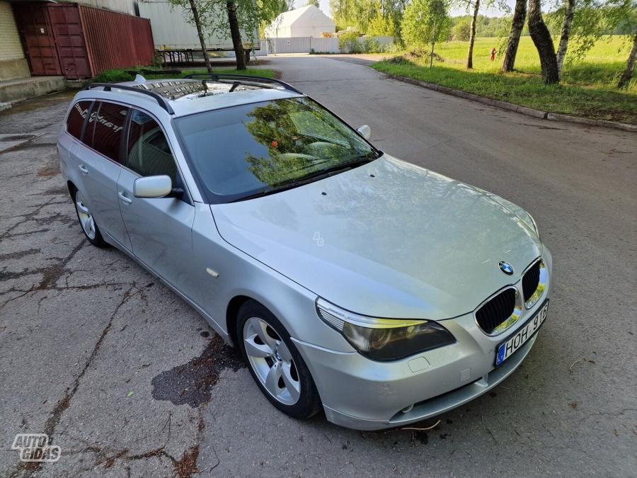 Grey BMW 525 2005 in Panevezys, with an engine capacity of 2.50 L and mileage of 296 thousand km for 3000 €, photo 36 on AUTOMOTO.COM.LV