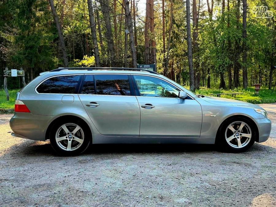 Grey BMW 525 2005 in Kaunas, with an engine capacity of 2.50 L and mileage of 340 thousand km for 2450 €, photo 6 on AUTOMOTO.COM.LV
