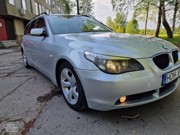 Pelēks BMW 525 2005 Panevēža, ar dzinēja tilpumu 2.50 L un nobraukumu 296 tūkst. km par 3000 €, foto 10 vietnē AUTOMOTO.COM.LV