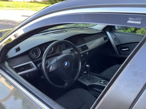Grey BMW 525 2005 in Ariogala, with an engine capacity of 2.50 L and mileage of 399 thousand km for 1250 €, photo 6 on AUTOMOTO.COM.LV