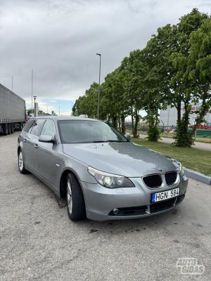 Grey BMW 525 2005 in Klaipeda, with an engine capacity of 2.50 L and mileage of 336 thousand km for 2450 €, photo 4 on AUTOMOTO.COM.LV