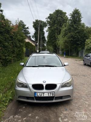Pelēks BMW 525 2005 Viļņa, ar dzinēja tilpumu 2.50 L un nobraukumu 320 tūkst. km par 1450 €, foto 3 vietnē AUTOMOTO.COM.LV