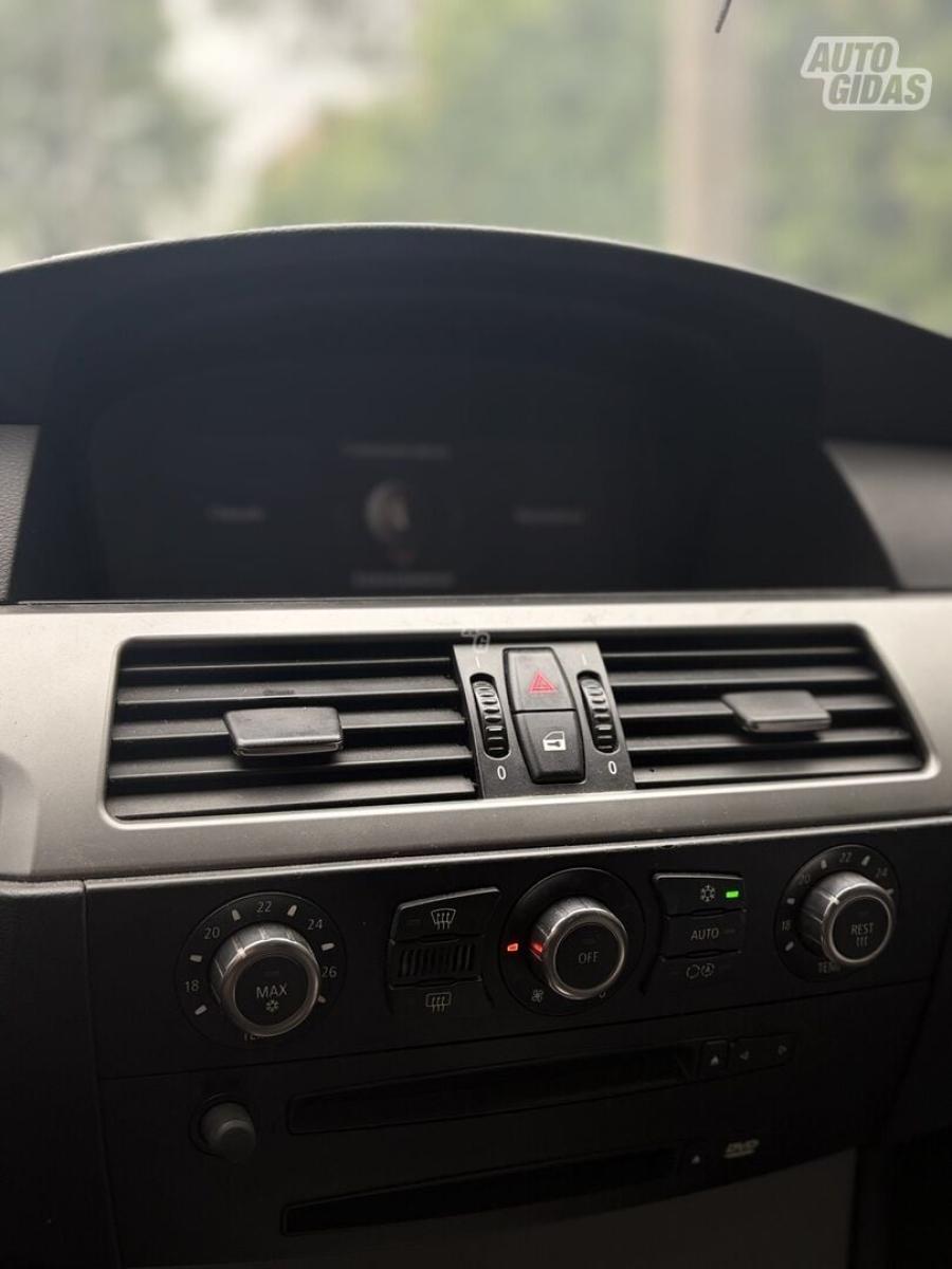 Pelēks BMW 525 2005 Viļņa, ar dzinēja tilpumu 2.50 L un nobraukumu 320 tūkst. km par 1450 €, foto 15 vietnē AUTOMOTO.COM.LV